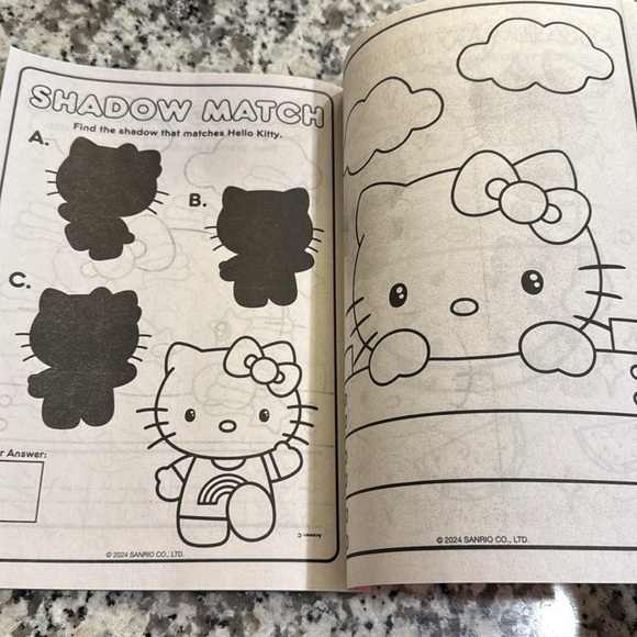 Hello Kitty | Other | Hello Kitty Jumbo Coloring And Activity Book ...